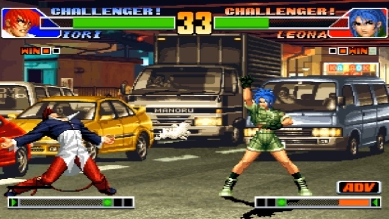 [TAS] Iori VS Leona (KoF '98) - YouTube