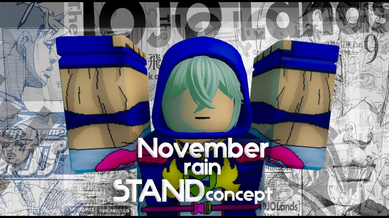 [YBA] November rain stand concept (Animated) | Stand concept - YouTube