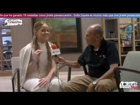 Sofia Zapata Meneses, Campeona en la Categoría Para Ecuestre Grado V Oro - Periodista de inclusión