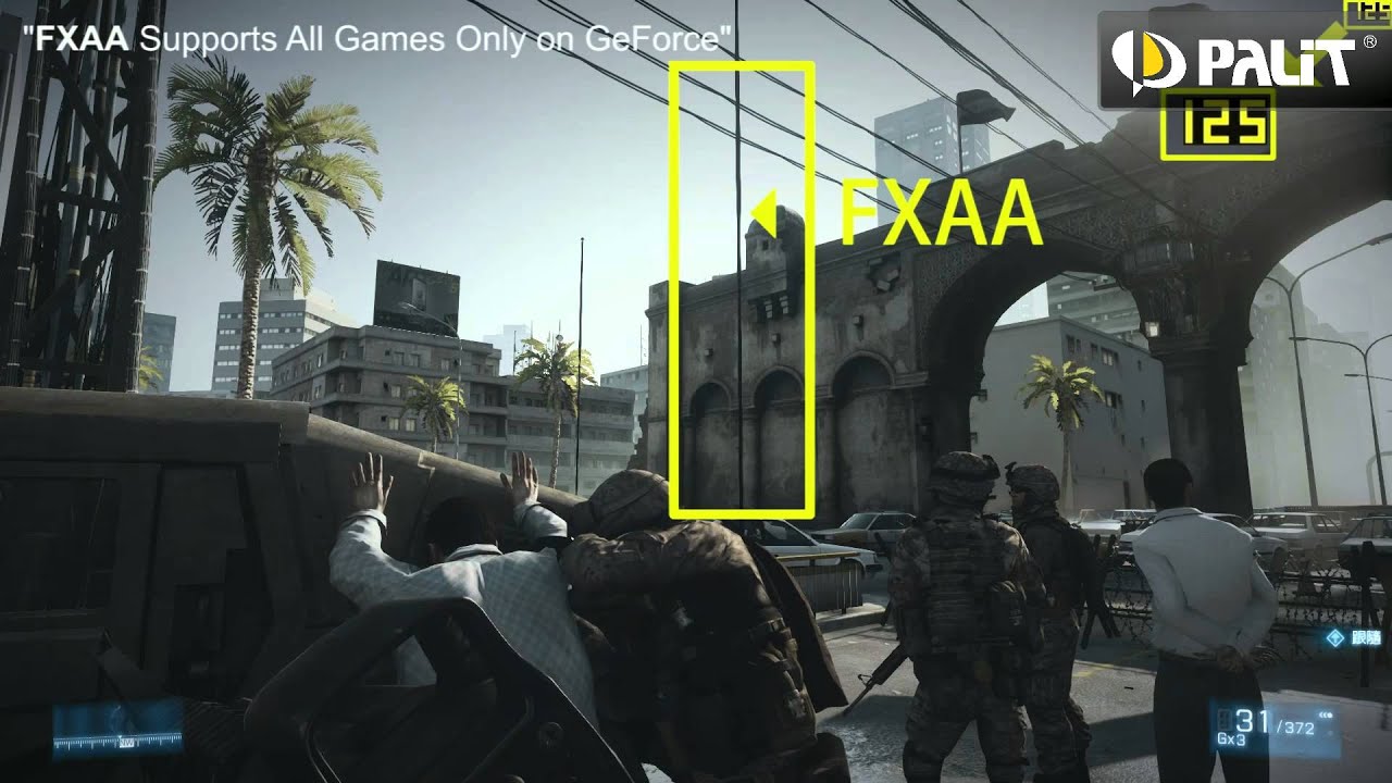 [FXAA Supports All Games only on GeForce] Demo - YouTube