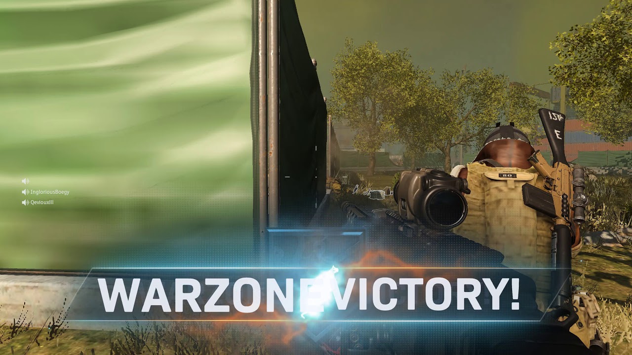 Warzone - Modern Warfare First Win With Claymore - YouTube