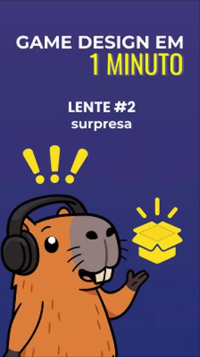 Game Design em 1 Minuto – Lente 2: Surpresa #gamedev #gamedevblog #indiedev - YouTube