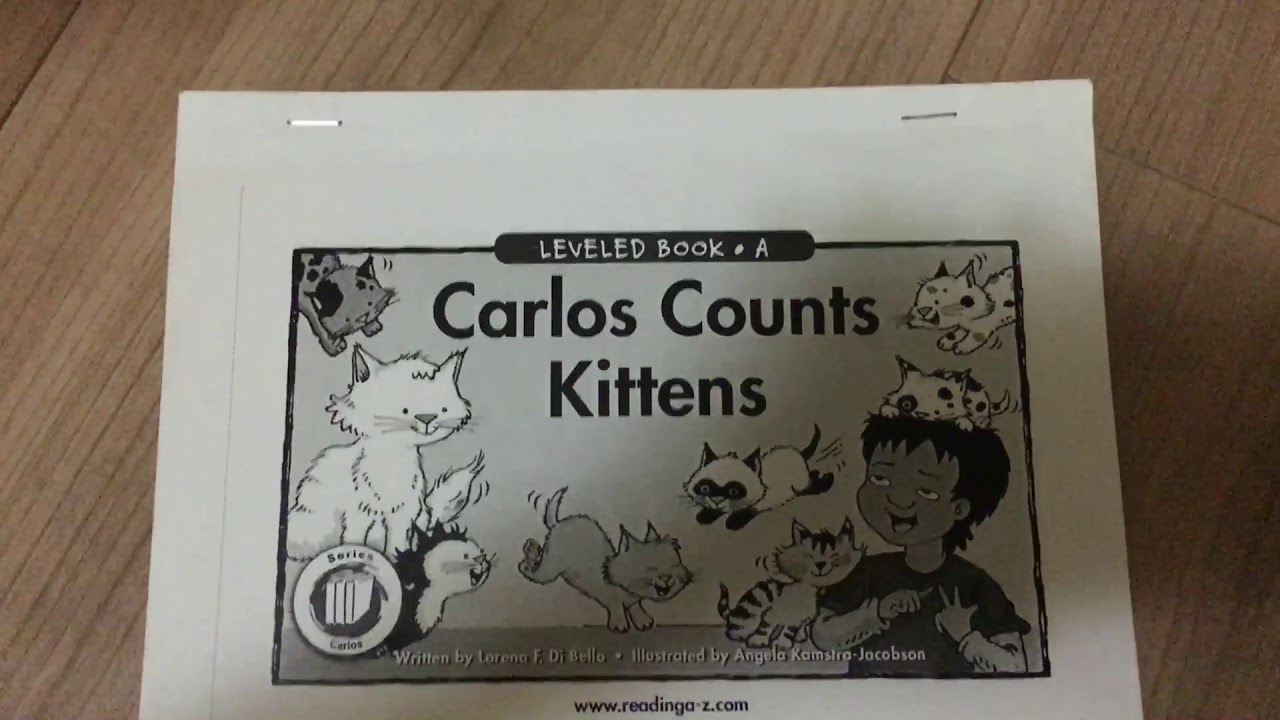 Carlos Counts Kittens - YouTube
