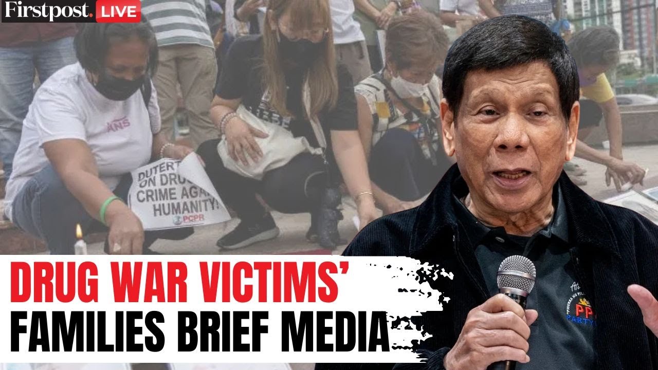 Rodrigo Duterte Arrest News LIVE: Families of Drug War Victims Hold ...