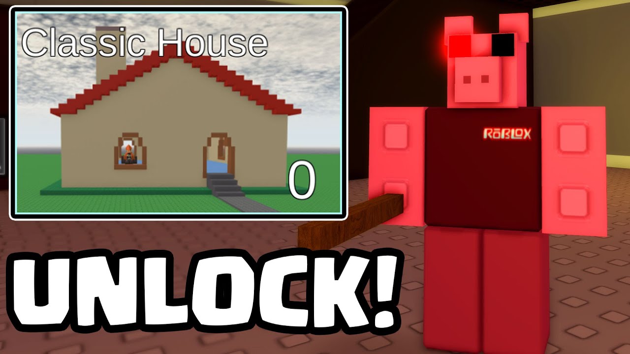 How To Unlock: CLASSIC PIGGY in Piggy But It's 100 Players - YouTube