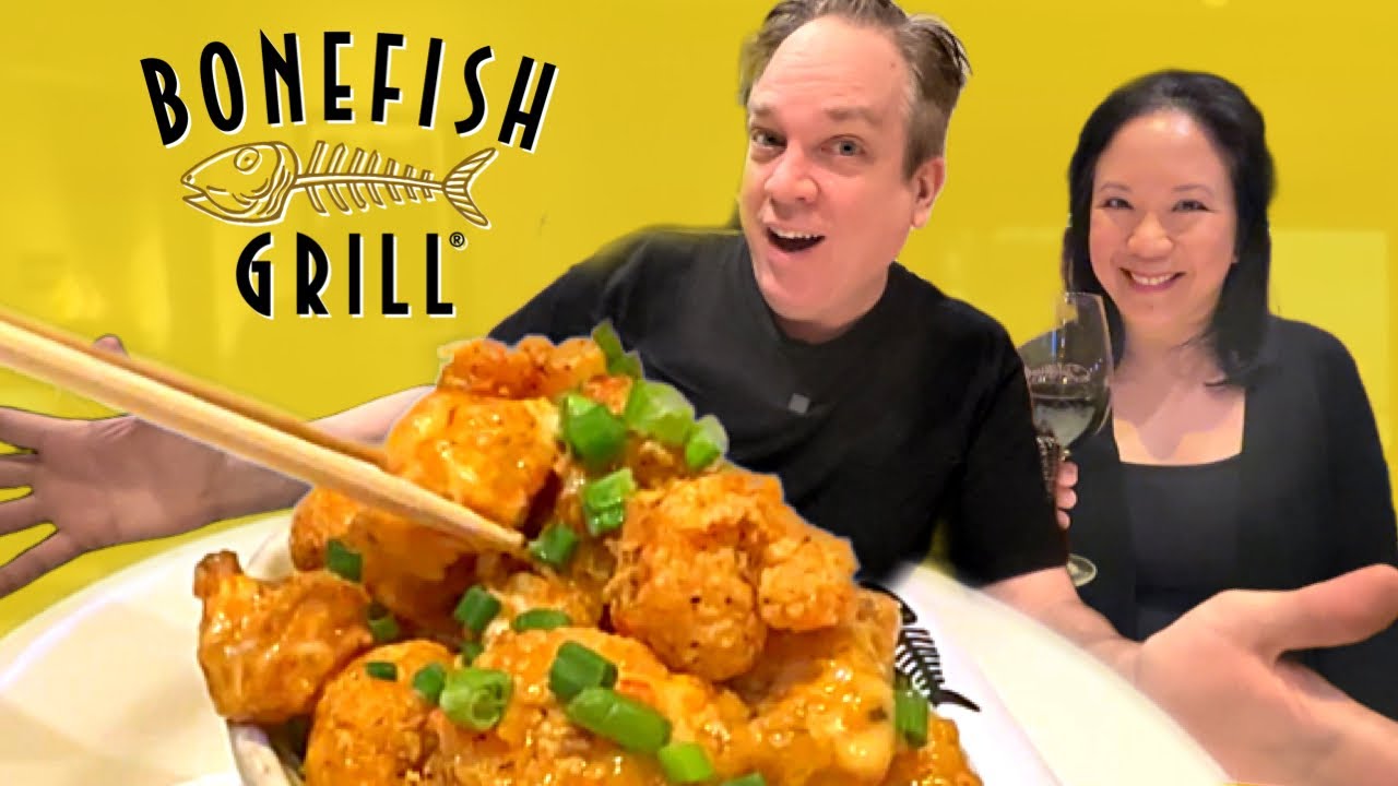 Trying Bang Bang Shrimp at Bonefish Grill for the First Time - YouTube