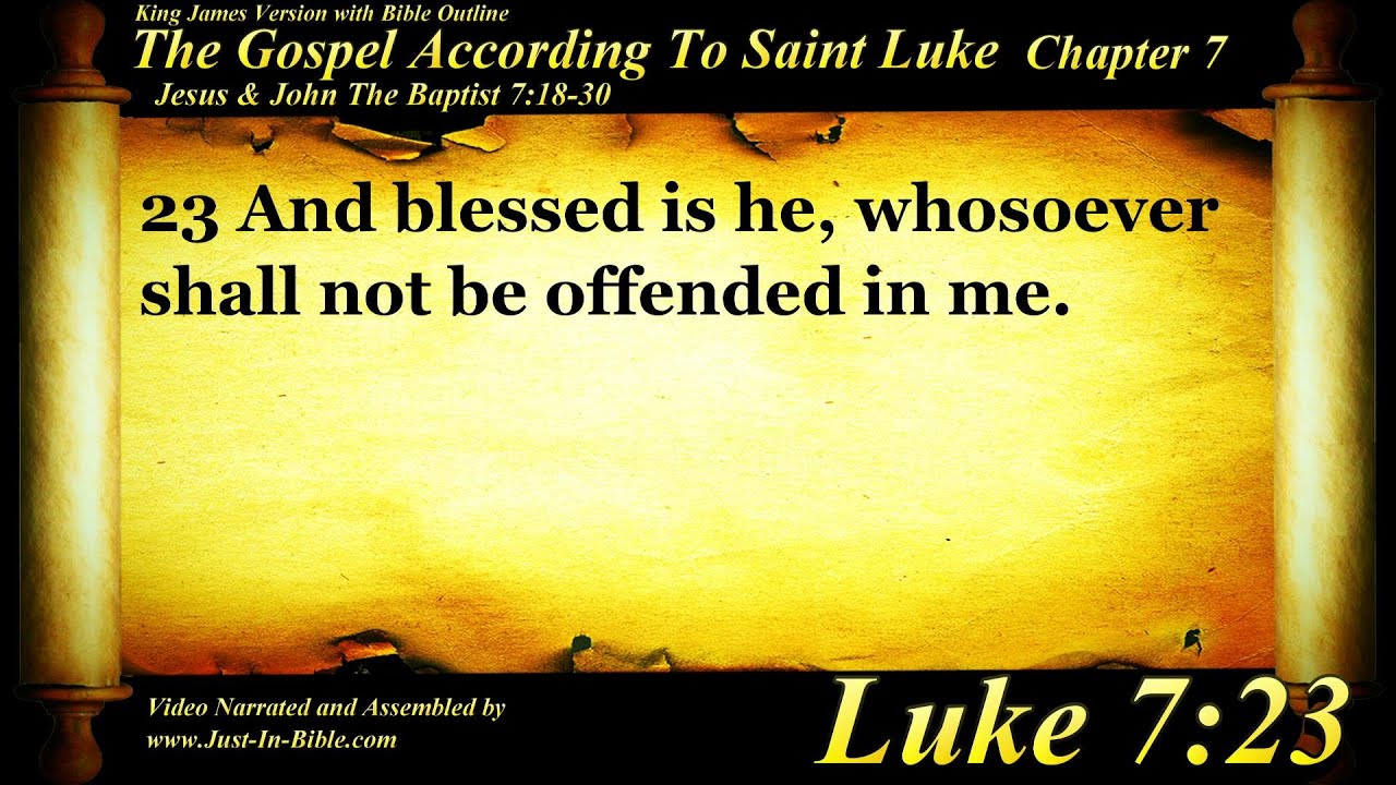 Gospel Of Luke Chapter 7 Bible Book 42 The Holy Bible KJV HD Audio