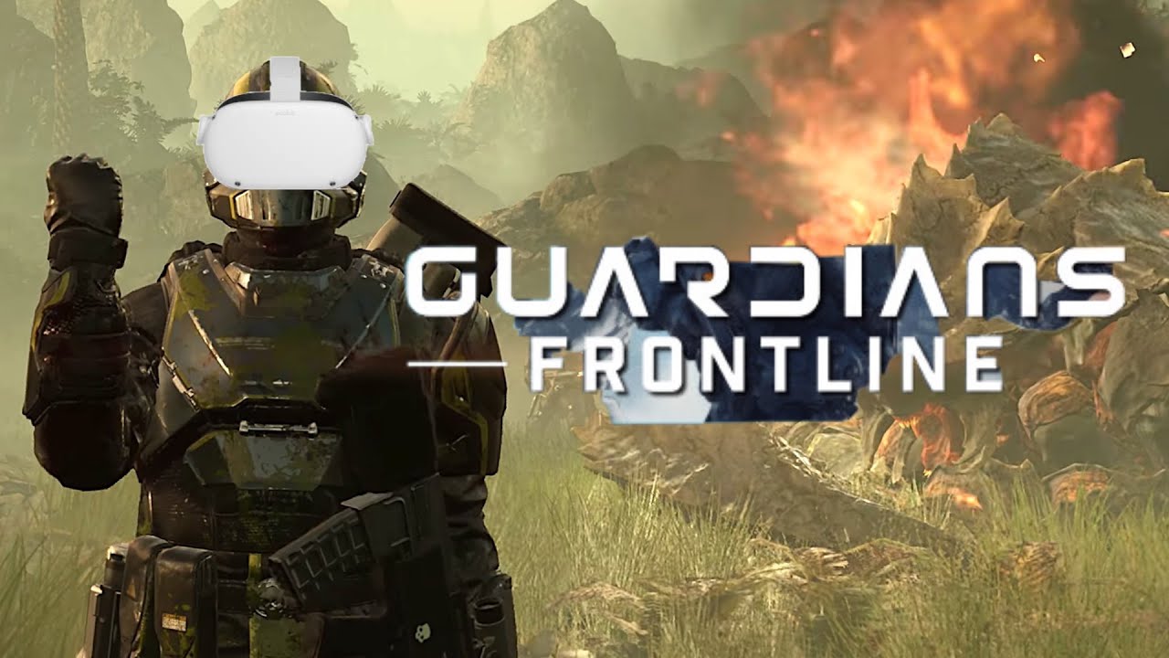 If the Helldivers II conquest was in VR. Guardian Frontline - YouTube