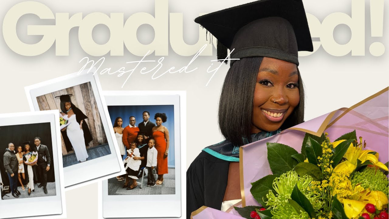Graduate University With Me!! 👩🏾‍🎓🎉 Masters Graduation Vlog 2024 - YouTube