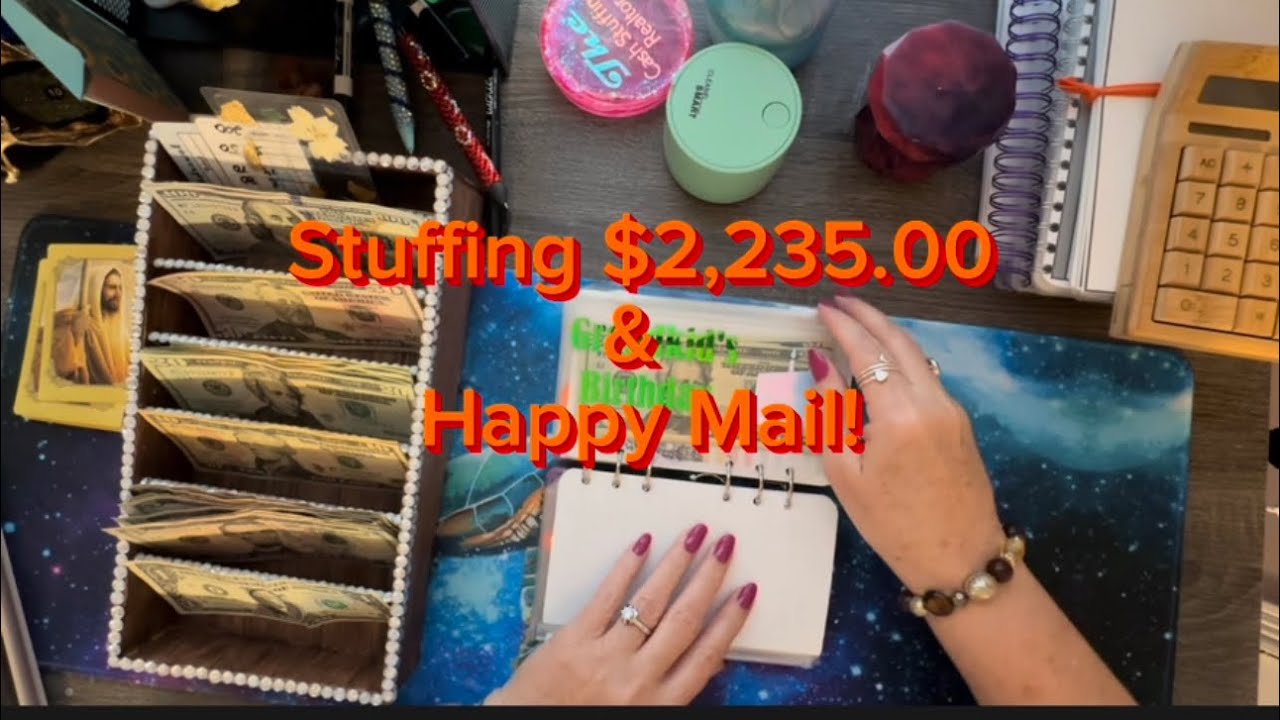 3rd Cash stuffing for September 2023 & Happy Mail! Stuffing: $2,235.00 ...