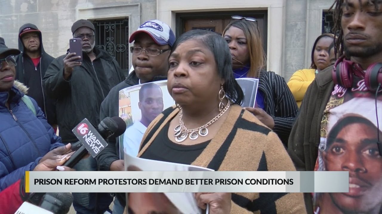 Prison reform rally - YouTube