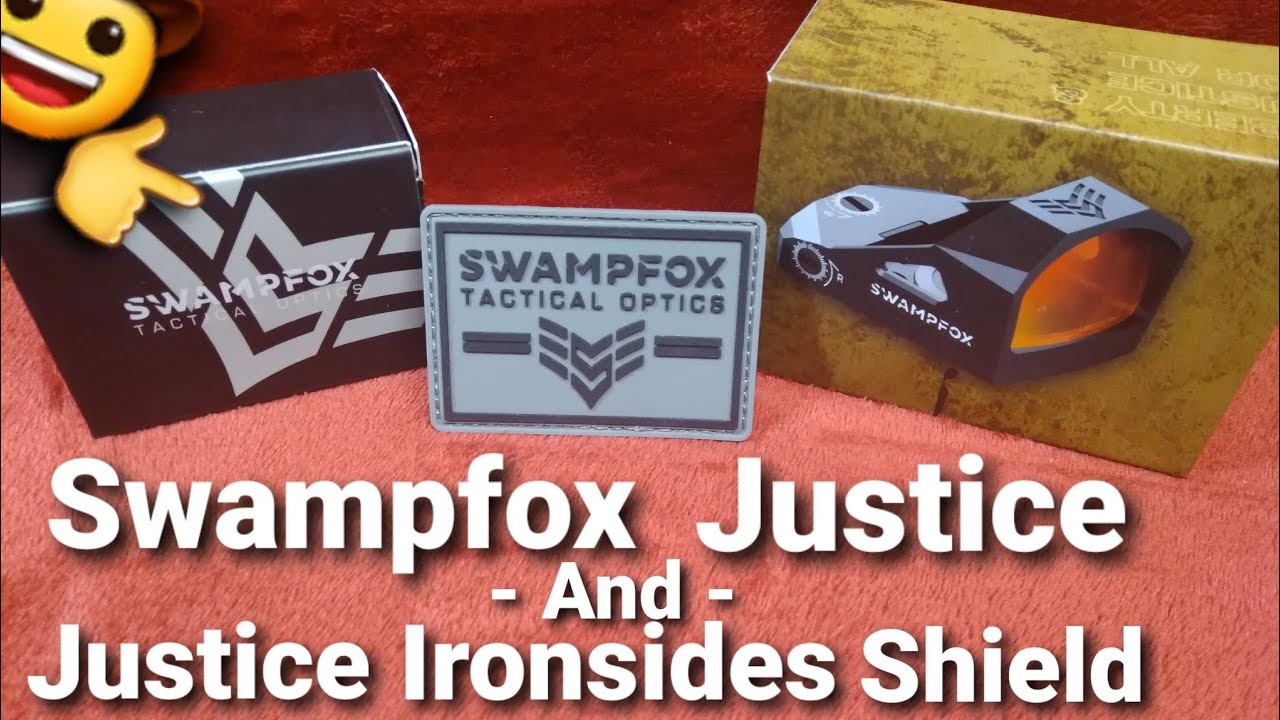Swampfox Justice and Ironsides Shield Unboxing Review "Part 1" - YouTube