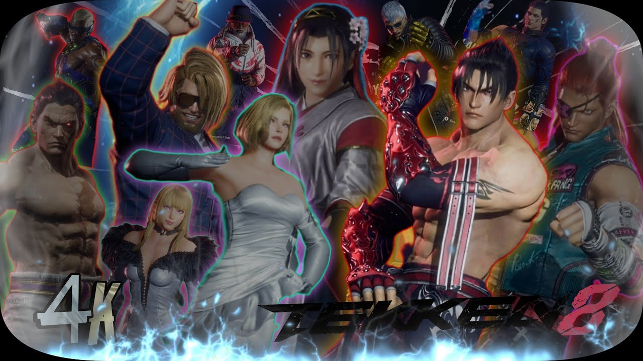 All Character Selection ( Voice ) Tekken 8 CBT UHD 4K 60 FPS - YouTube