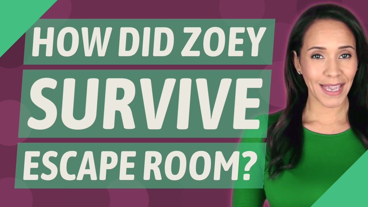 How did Zoey survive escape room? - YouTube