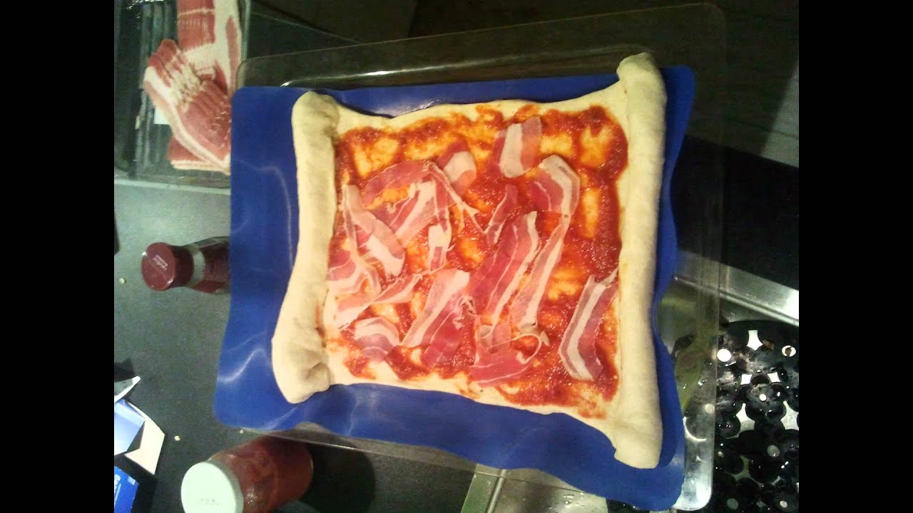 spare rib pizza - YouTube