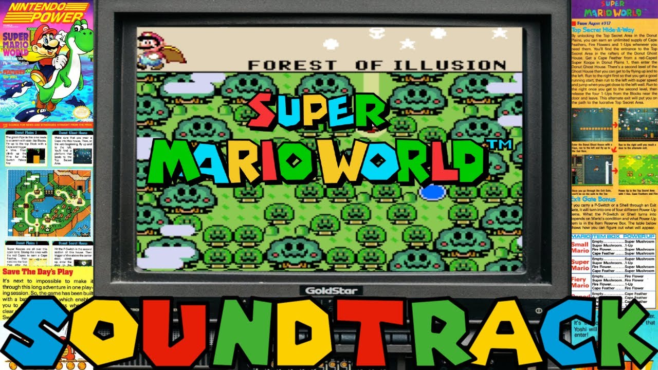 Super Mario World (Music) - Forest of Illusion Music - YouTube