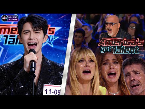 YUMENGLONG Sings “SOS” on America’s Got Talent — AGT | A Cry for Help That Silences the Room #alanyu