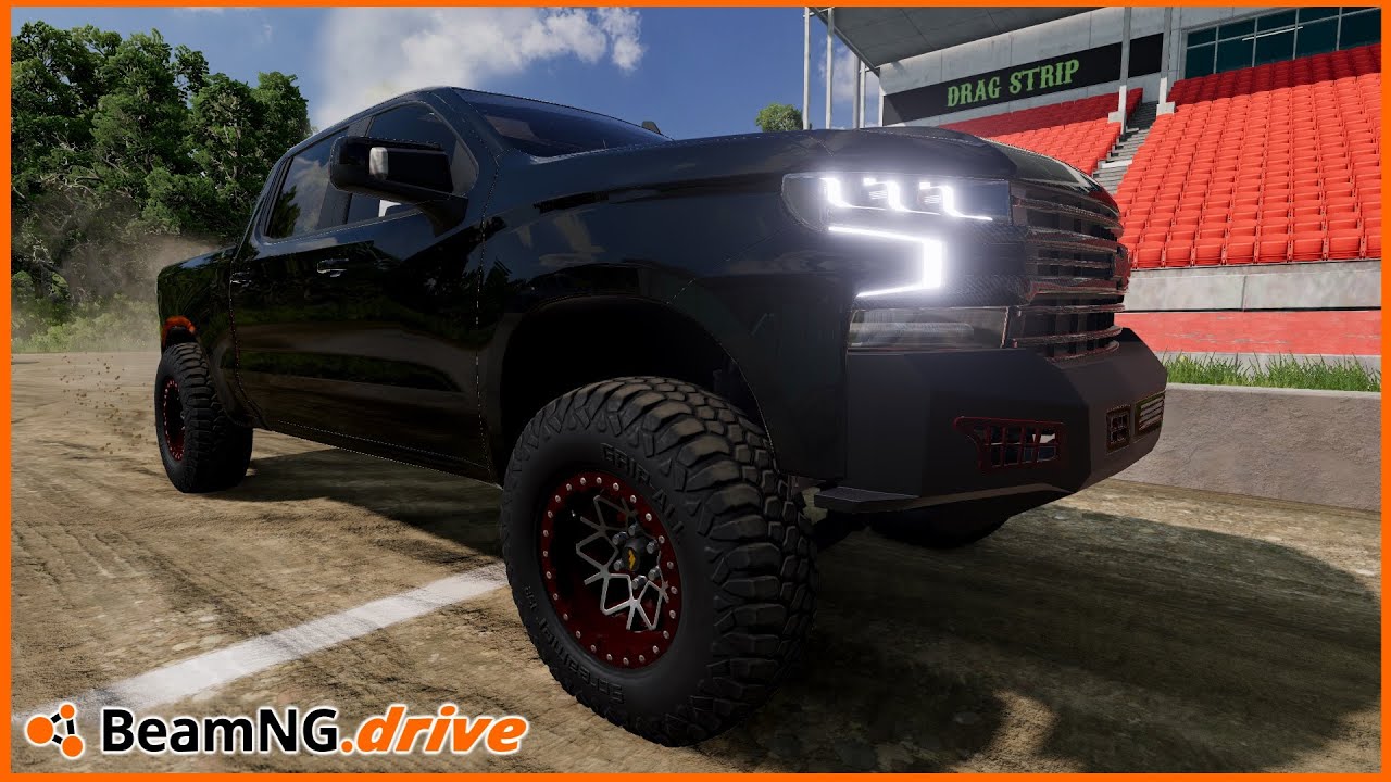 BEAMNG.DRIVE MP | SUPERCHARGED CHEVY TAKES ON FORD RAPTOR AND RAM 2500 ...