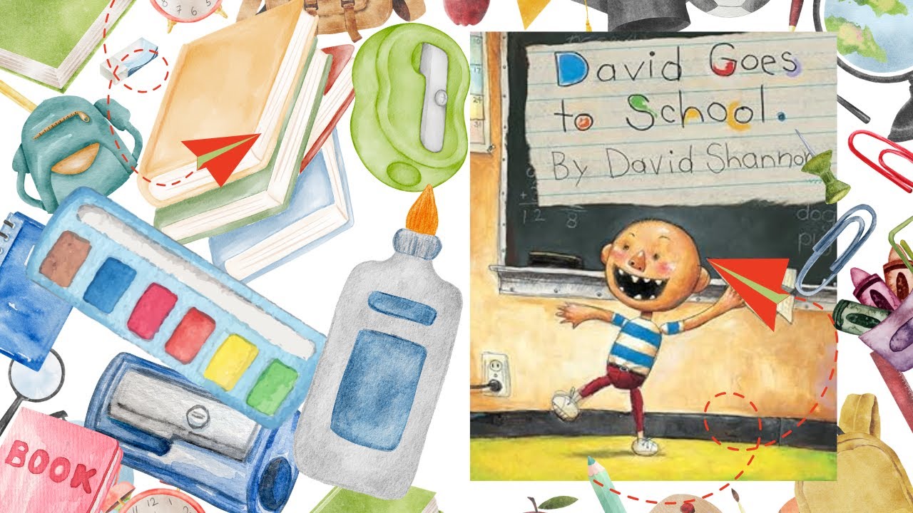KIDS READ ALONG | David Goes to School by David Shannon - YouTube