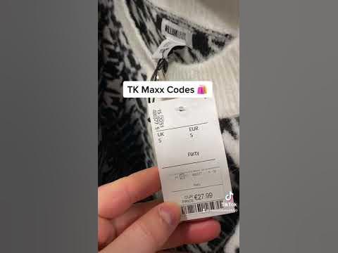 Codes to look out for when shopping at TK Maxx - YouTube