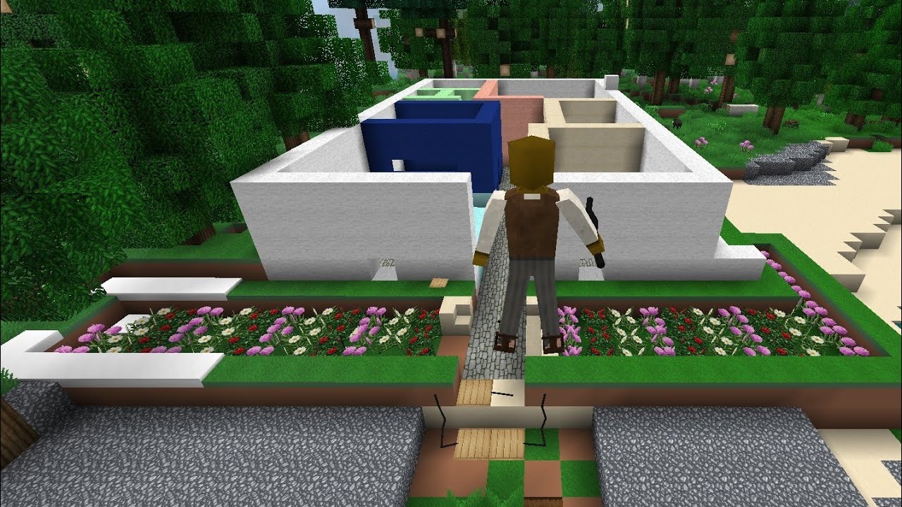 Mini block craft 3D creative and survival in sandbox block world ...