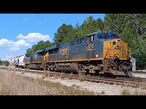CSX L619 Working Aberdeen & Addor, NC - YouTube