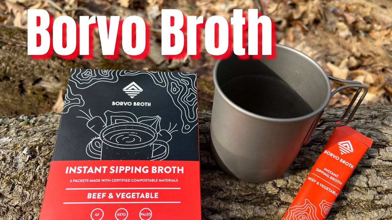 Borvo Broth | Instant Sipping Broth - YouTube