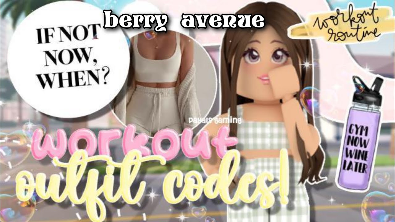 *BERRY AVENUE* CUTE WORKOUT OUTFIT CODES !! Berry Avenue Roblox Codes 2023 #berryavenuecodes ...