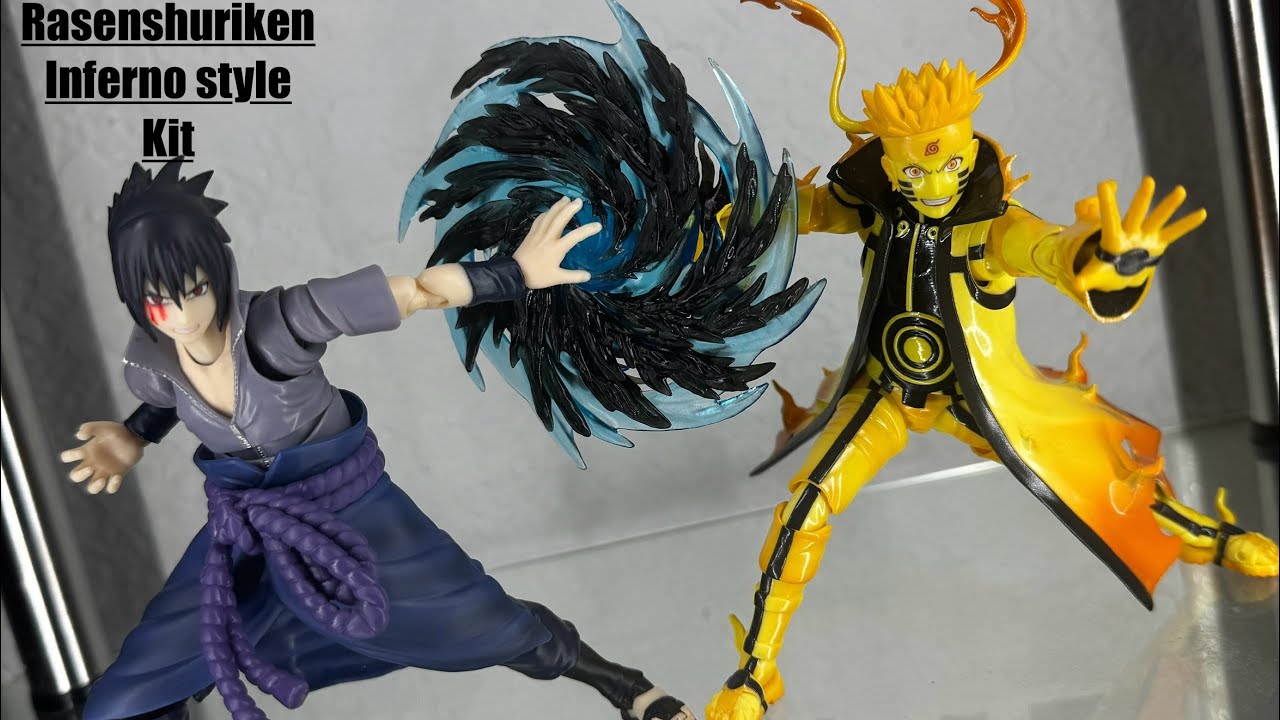 Sh Figuarts Custom rasenshuriken inferno style effect accessory kit ...