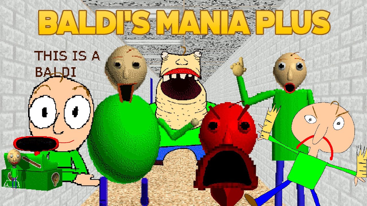 I'm Jaldi! | Baldi's Mania Plus [Baldi's Basics Plus Mod] - YouTube