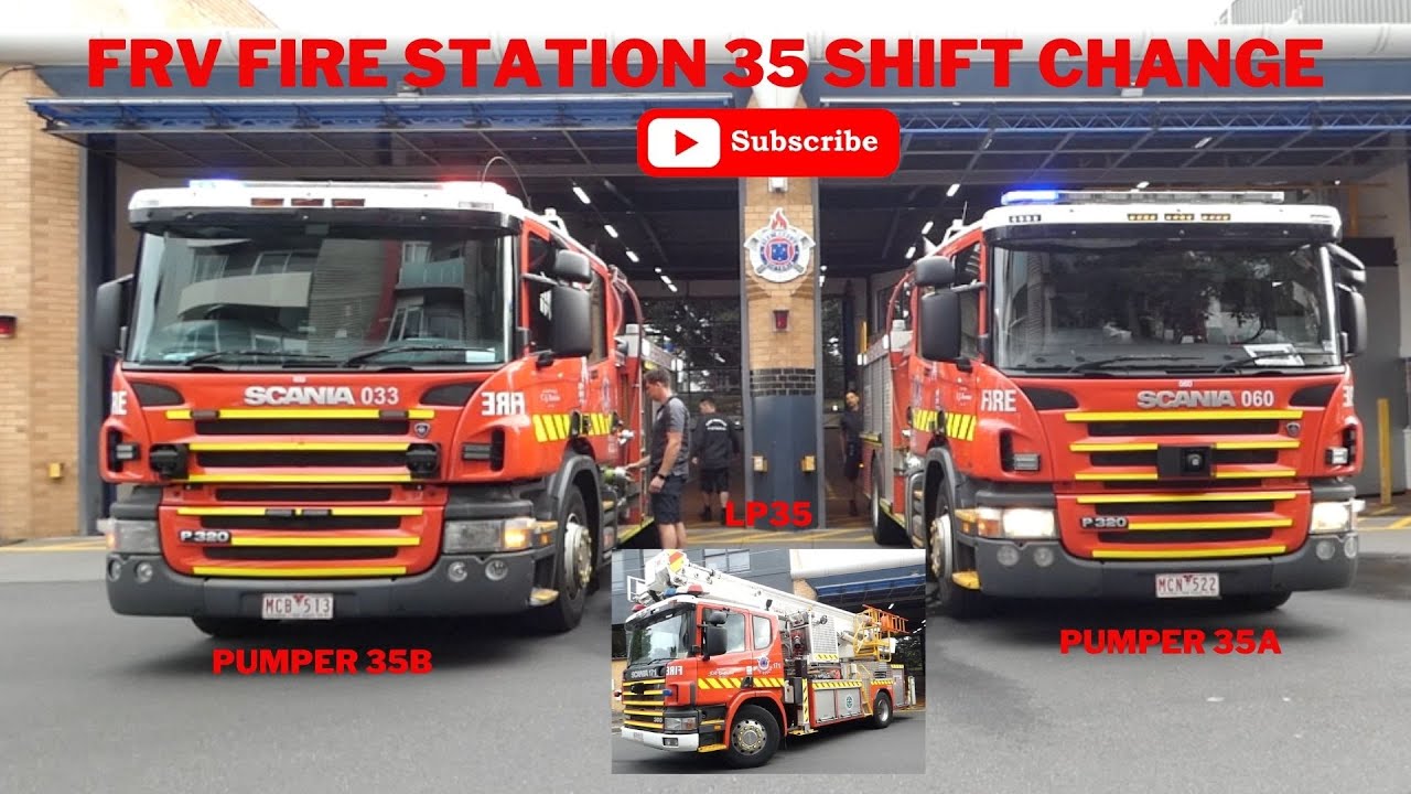 FRV // SPARE Ladder Platform 35 + Pumper 35A & 35B (Windsor) - Shift ...