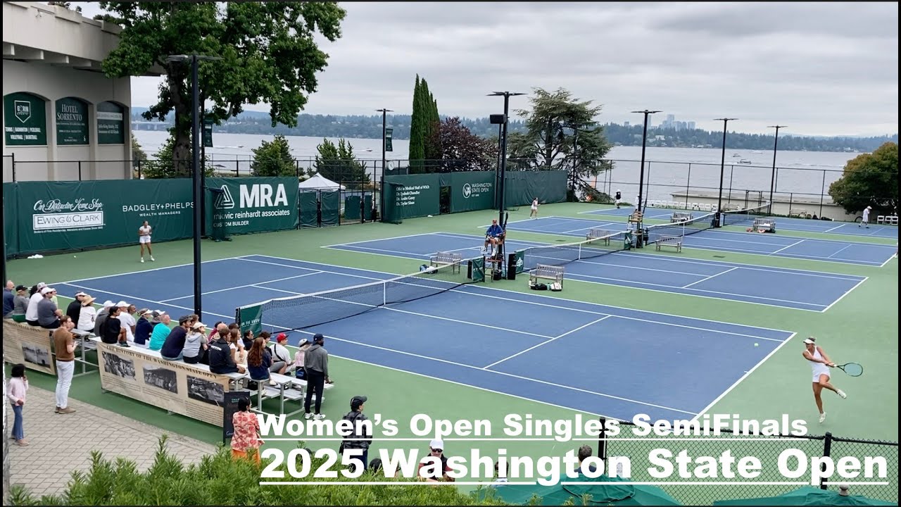 2025 Washington State Open Women's Open Singles - SF 1st set pt.2 Dasha ...