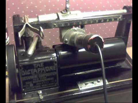 CUSTOM DICTAPHONE CYLINDER - YouTube