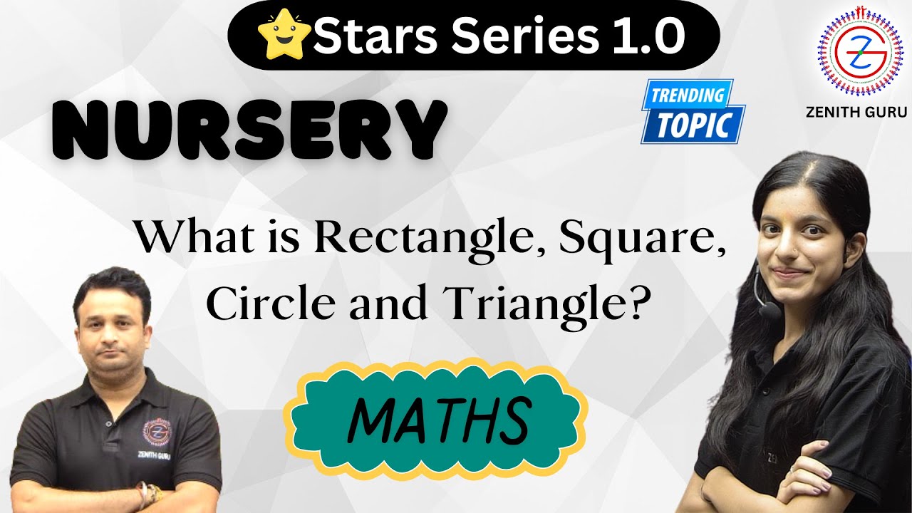 What is rectangle, square, triangle and circle | understand by Saloni ...