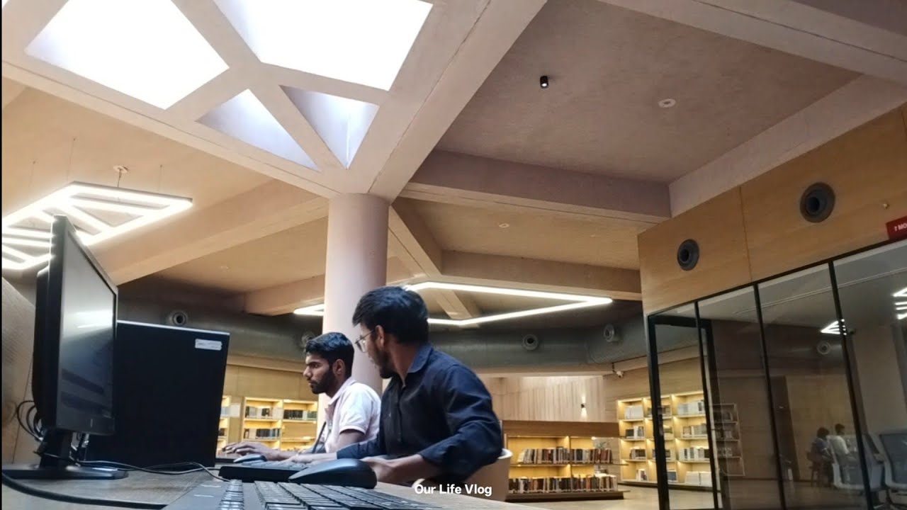Chandigarh University Central Library (block D6) Vlog 11 || CU ...