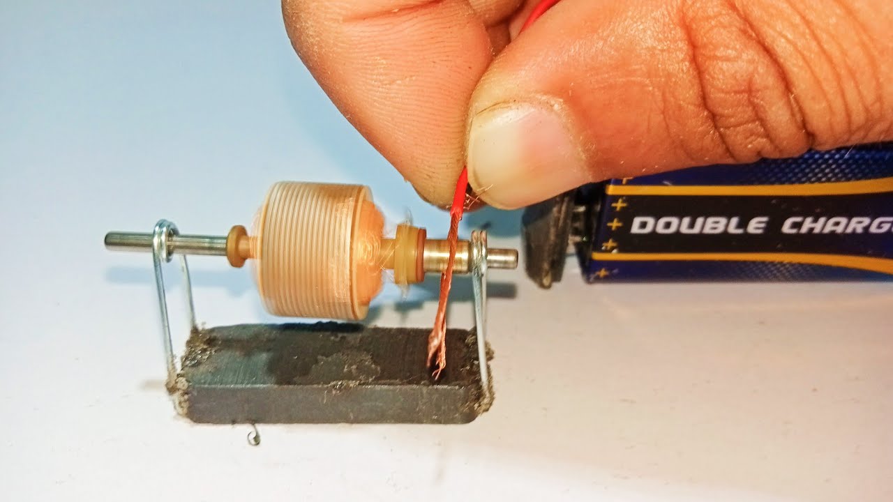 How to Work DC Motor - YouTube
