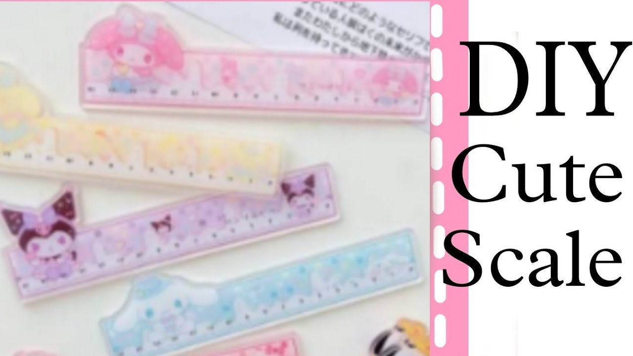 Diy cute scale easy - YouTube