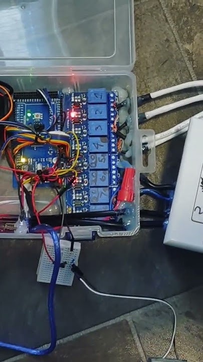 my halloween arduino controller - YouTube