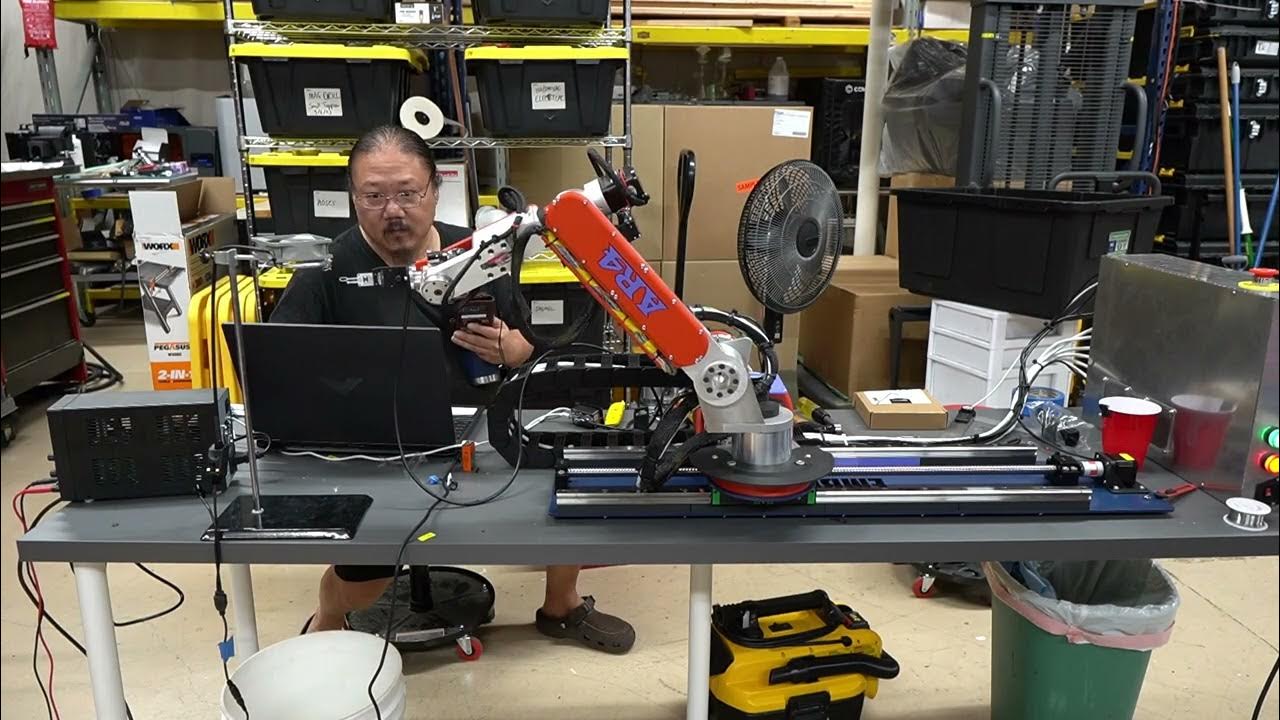 Annin AR4 Robot First Run - YouTube