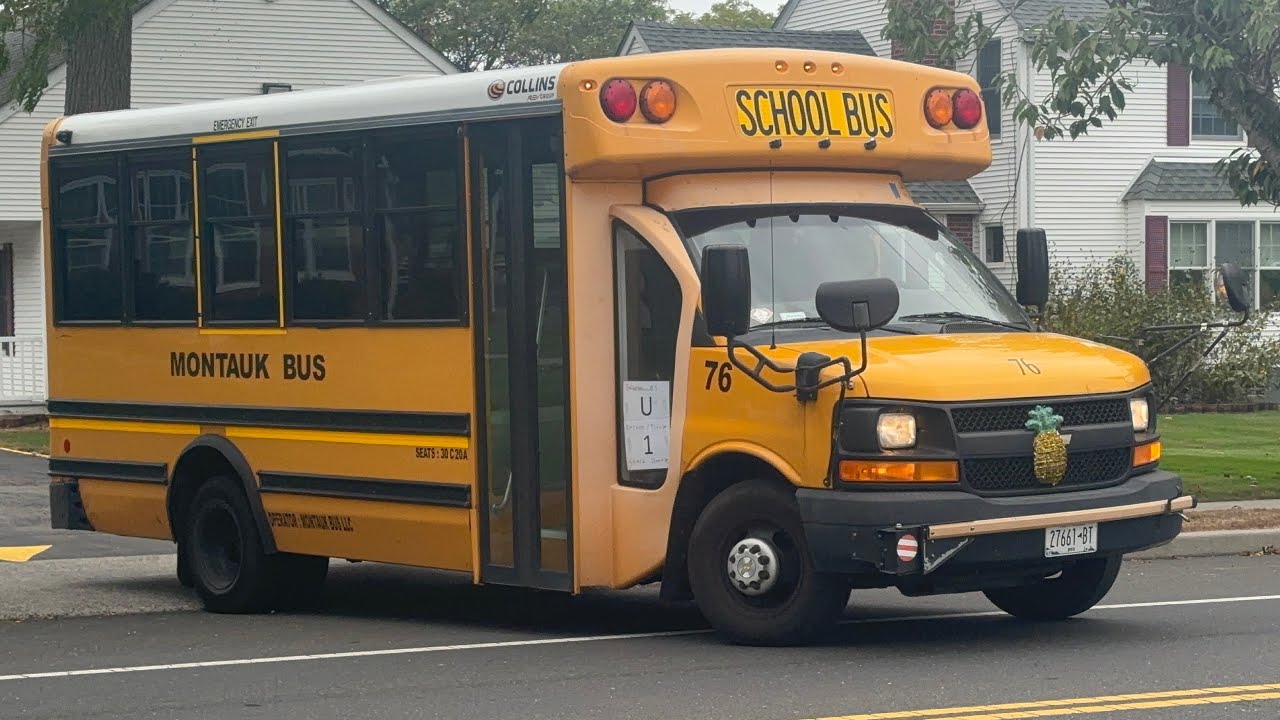 Double Honk from Montauk Bus 76! - 2019 Chevy Collins NexBus DH500 (9 ...