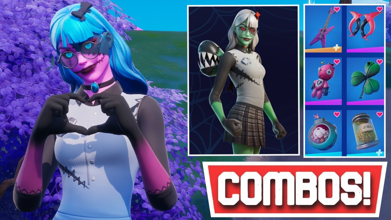 Best Grisabelle Skin Both Styles Halloween 2022 Combos Fortnite Youtube