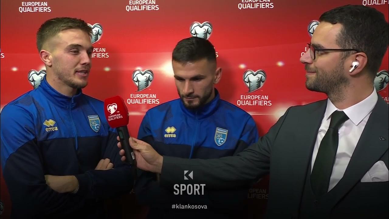 Intervista e Lumbardh Dellova dhe Ilir Krasniqit pas ndeshjes Zvicër - Kosovë - YouTube