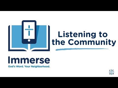 Listening to the Community » Christian Community Development Association