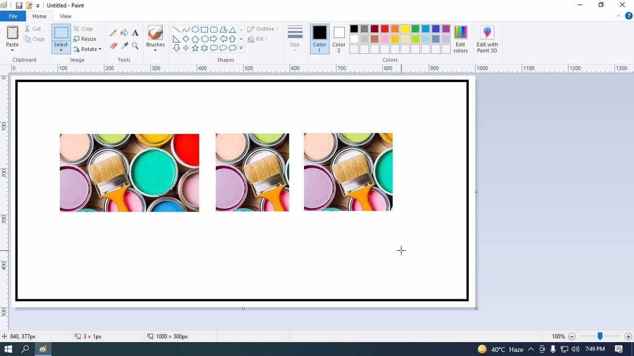#Paint - 1 | Advanced Paint Layout & Settings | Copy Cut Paste and ...