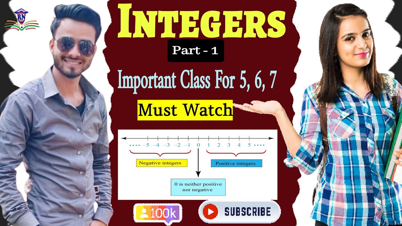 Integers for Grade 5, 6, 7, and 8 Math Students in 2024 | R.N Coaching Wallaha | By Ravi Sir ...