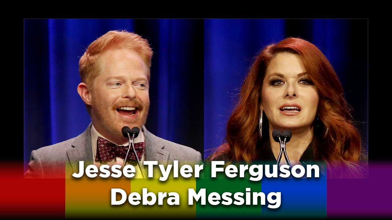 Debra Messing and Jesse Tyler Ferguson on LGBTQ+ Achievements in ...