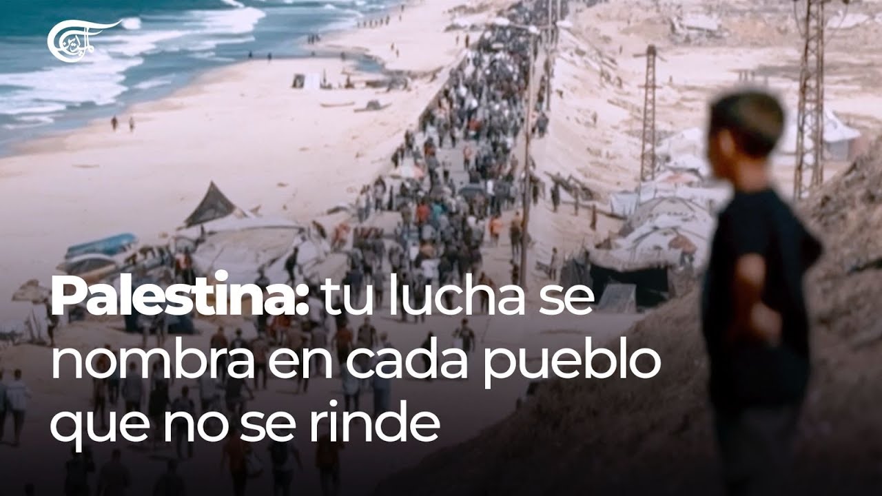Palestina 🇵🇸 tu lucha se nombra en cada pueblo que no se rinde - YouTube