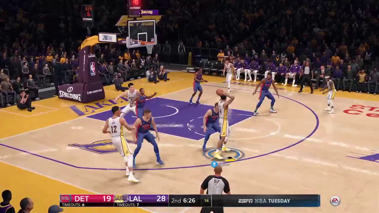 NBA Live 2018 Lakers - YouTube