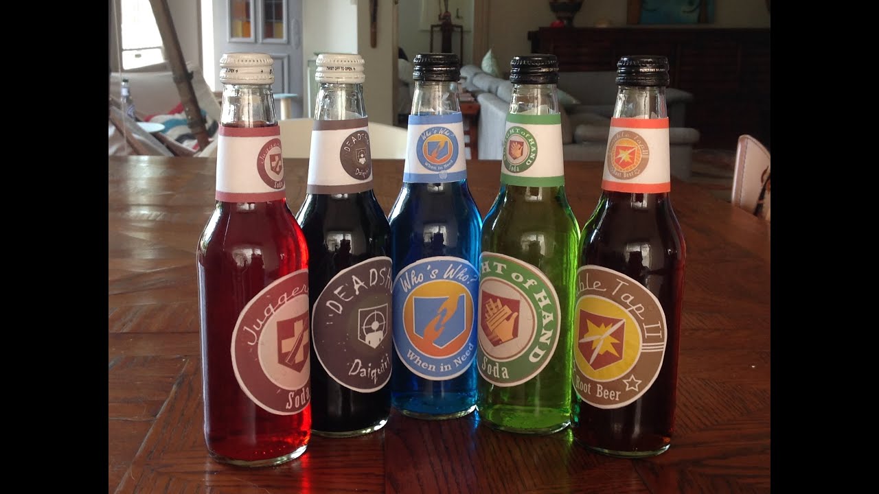 How to Make Perk A Colas in Real Life! - YouTube