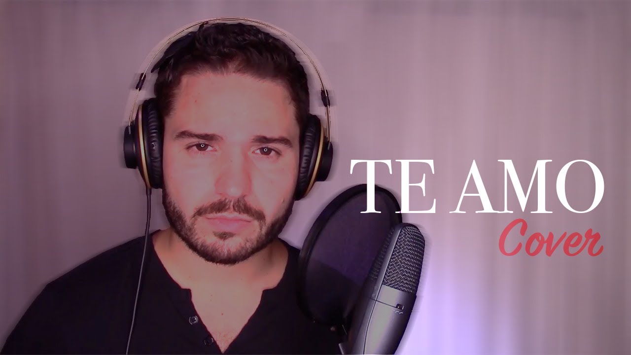 Te amo cover Alexander Acha by Pedro Samper - YouTube
